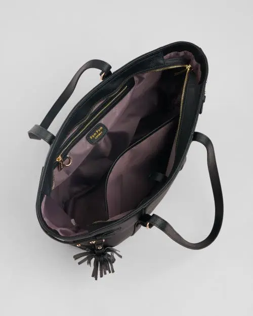 POM POM LONDON Pelham Tote Bag - Black