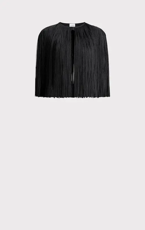 Herve Leger Icon Fringe Cape