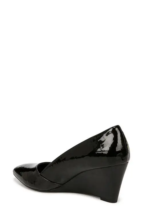 Franco Sarto Frankie Pointed Toe Wedge Pump - Black