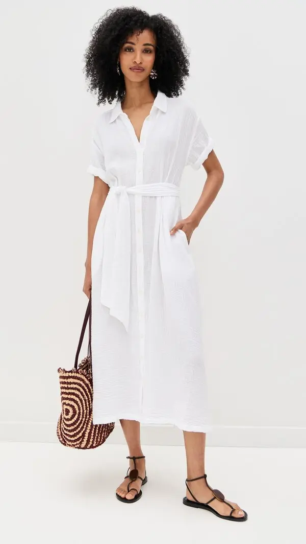 Xirena Caylin Gauze Midi Dress