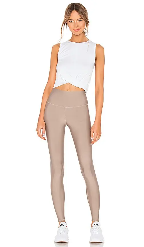 Alo Yoga - High Waist Airlift Legging In Grey.