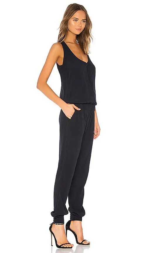 Monrow Crepe Jumpsuit
