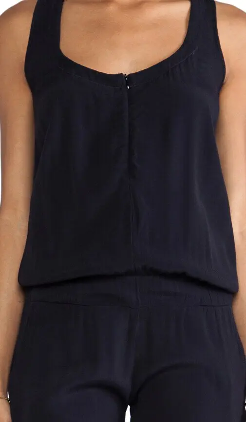 Monrow Crepe Jumpsuit