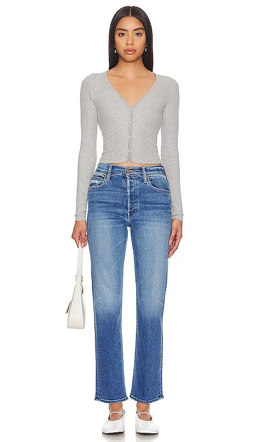 MOTHER The Tomcat Straight Leg Jeans - Layover