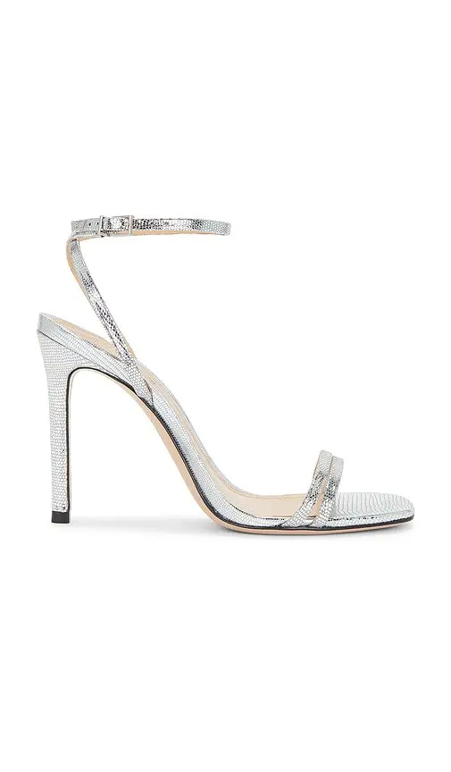 Schutz Altina Stiletto Sandal - Silver