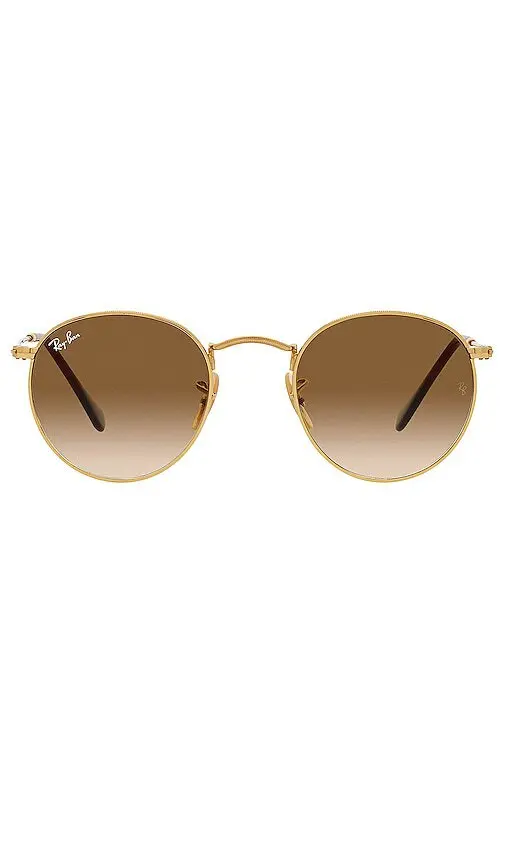 Ray-ban Round Sunglasses - Gold