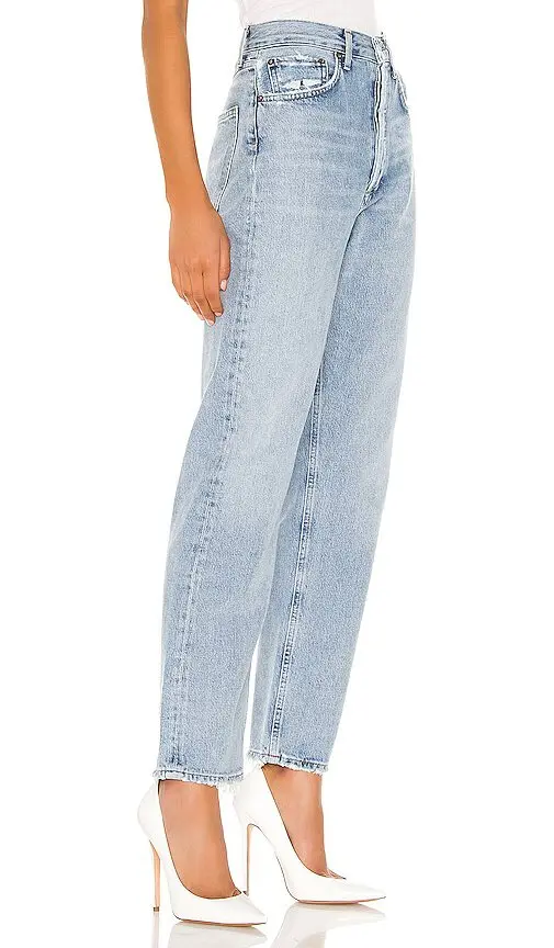 AGOLDE 90's Mid Rise Loose Fit Jeans In Denim-light