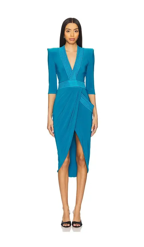 Zhivago Eye Of Horus Dress In Ocean - 41% Off | Editorialist