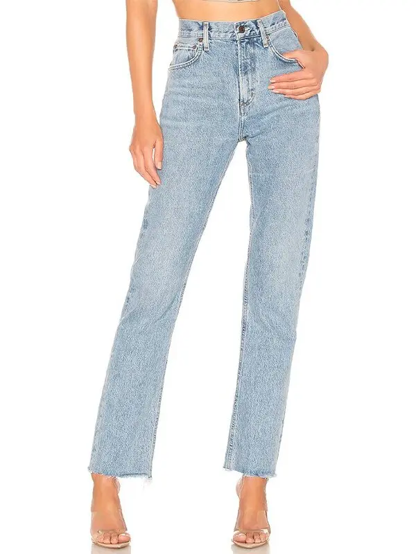 AGOLDE Cherie High Rise Straight Jeans
