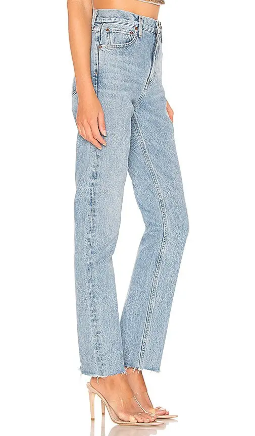 AGOLDE Cherie High Rise Straight Jeans