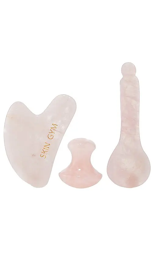 SKIN GYM Rose Quartz 3-piece Facial Set - N,a