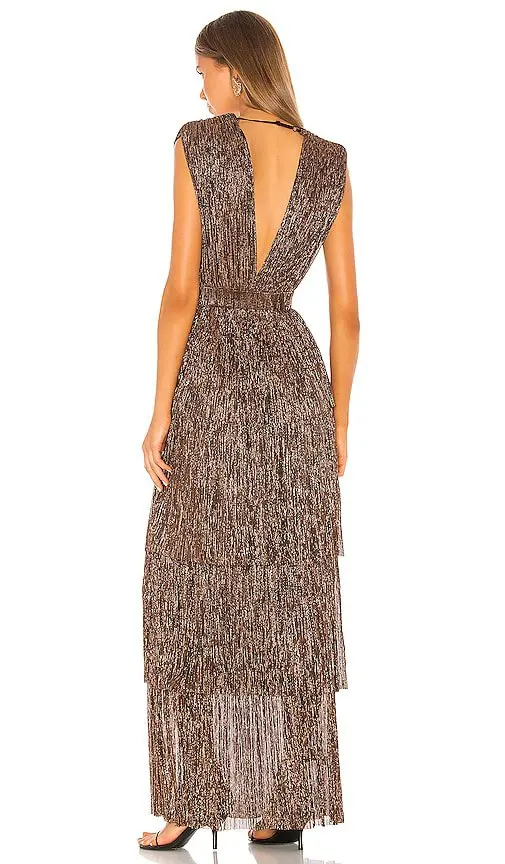 SABINA MUSAYEV Skylar Gown - Bronze