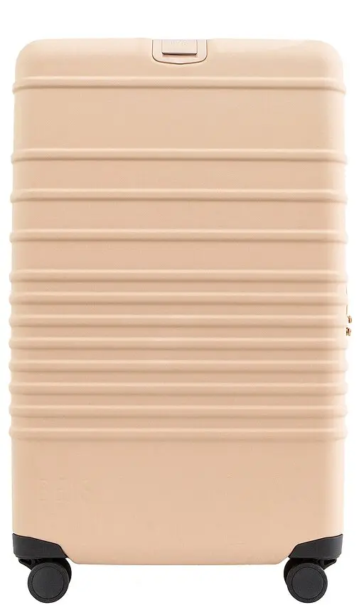 BEIS The Large Check-in Roller - Beige