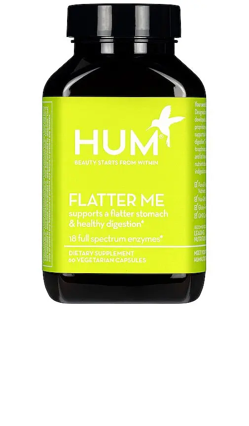 HUM Flatter Me Plus Digestive Enzyme Supplement - N,a