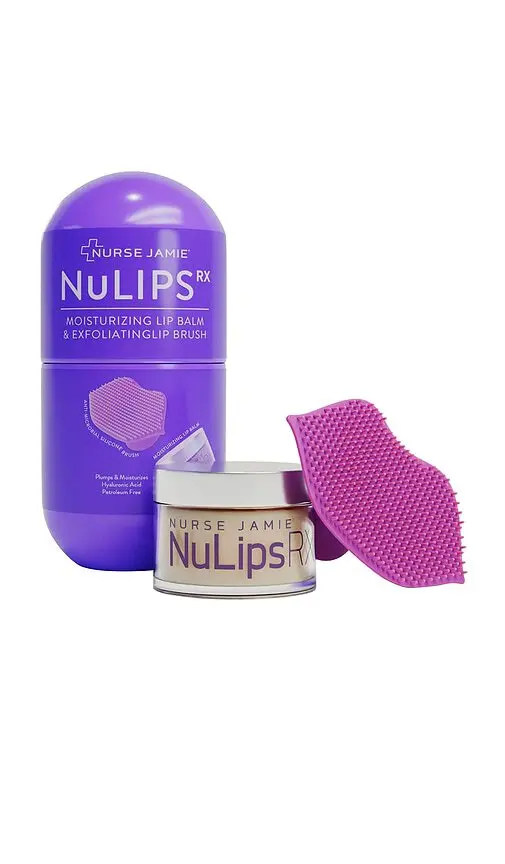 NURSE JAMIE Nulips Rx Moisturizing Lip Balm & Exfoliating Lip Brush - N,a