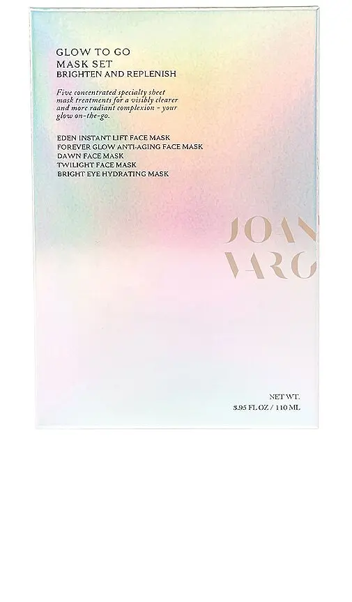 JOANNA VARGAS Glow-to-go Mask Set