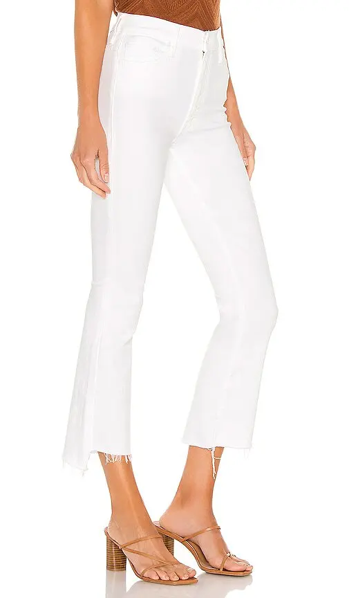 MOTHER Insider Crop Step Fray Jeans - Fairest Of Them All