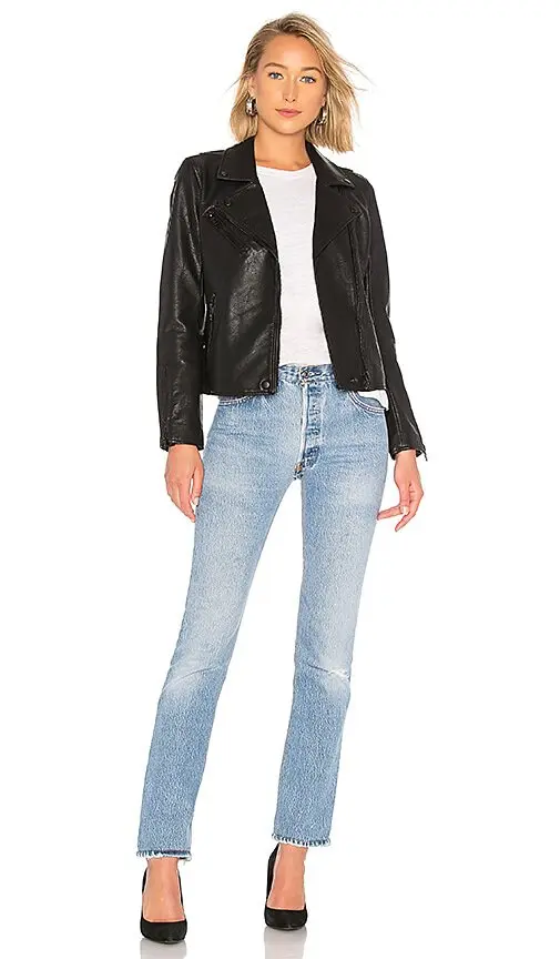 Blanknyc Clean Moto Jacket In Black