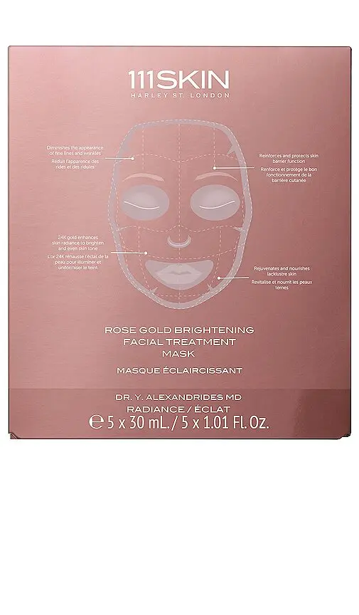111SKIN Rose Gold Brightening Facial Treatment Mask 5 Pack - N,a