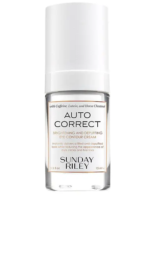 Sunday Riley Auto Correct Brightening And Depuffing Eye Contour Cream - N,a