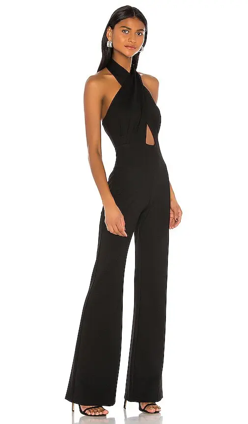 Amanda Uprichard X Zahara Jumpsuit - Black