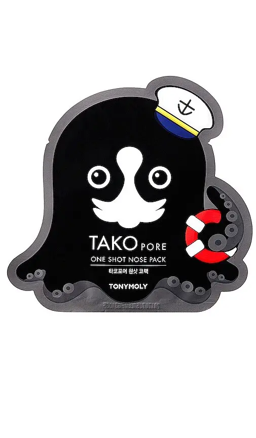 TONYMOLY Tako Pore One Shot Nose Pack 5 Pack