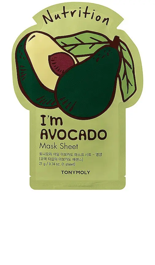 TONYMOLY I'm Avocado Sheet Mask 5 Pack - N,a