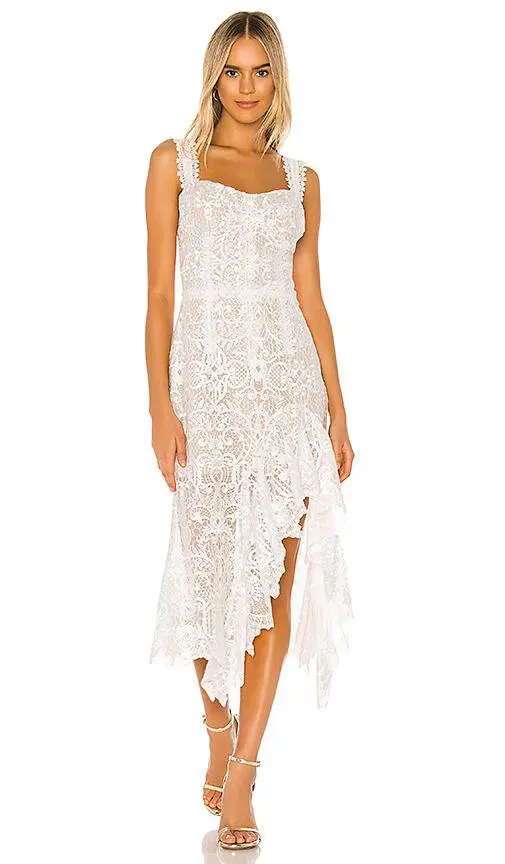 BRONX AND BRONCO Tiffany Blanc Dress - White
