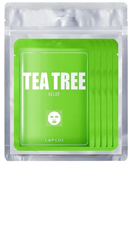 LAPCOS Tea Tree Derma Mask 5 Pack - N,a