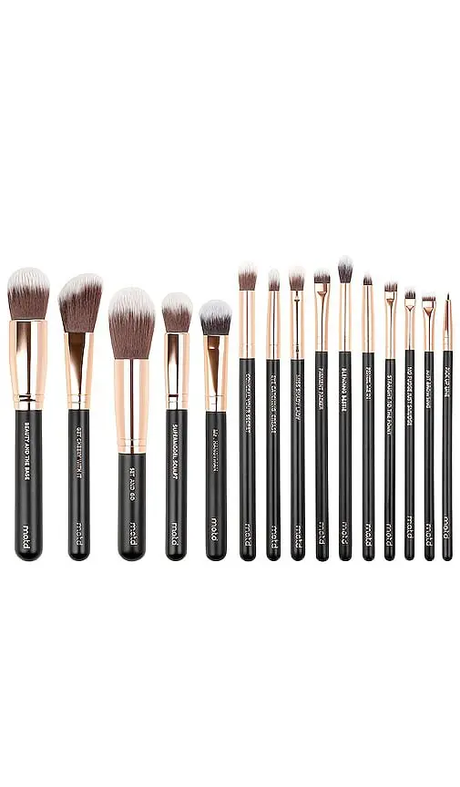 M.O.T.D. COSMETICS Lux Vegan Makeup Brush Set In Black - N,a