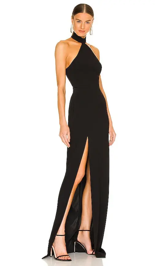 Amanda Uprichard Queen Gown - Black