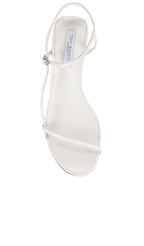 TONY BIANCO Caprice Heel - White Kid
