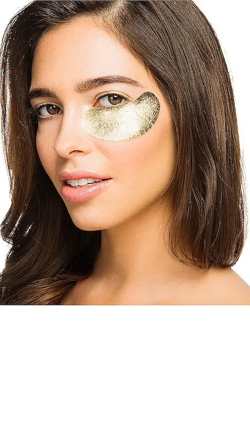 WANDER BEAUTY Baggage Claim Gold Eye Mask - N,a