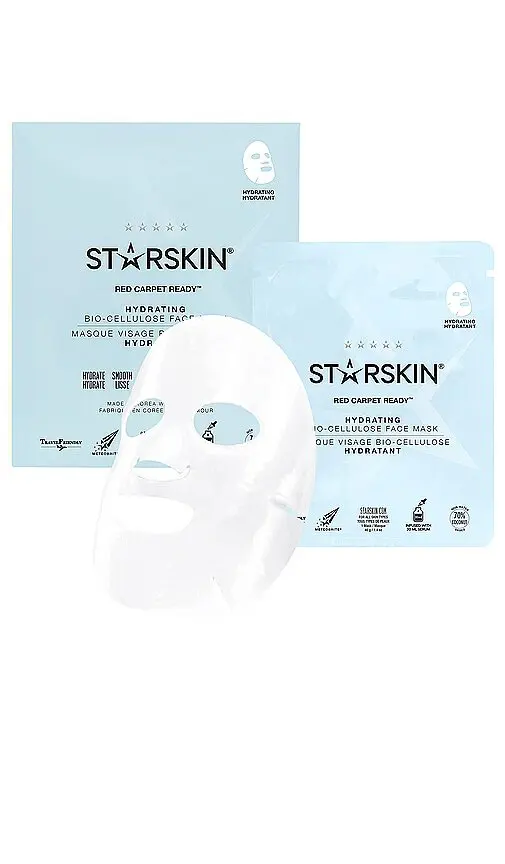 STARSKIN Red Carpet Ready Hydrating Bio-cellulose Second Skin Face Mask - N,a