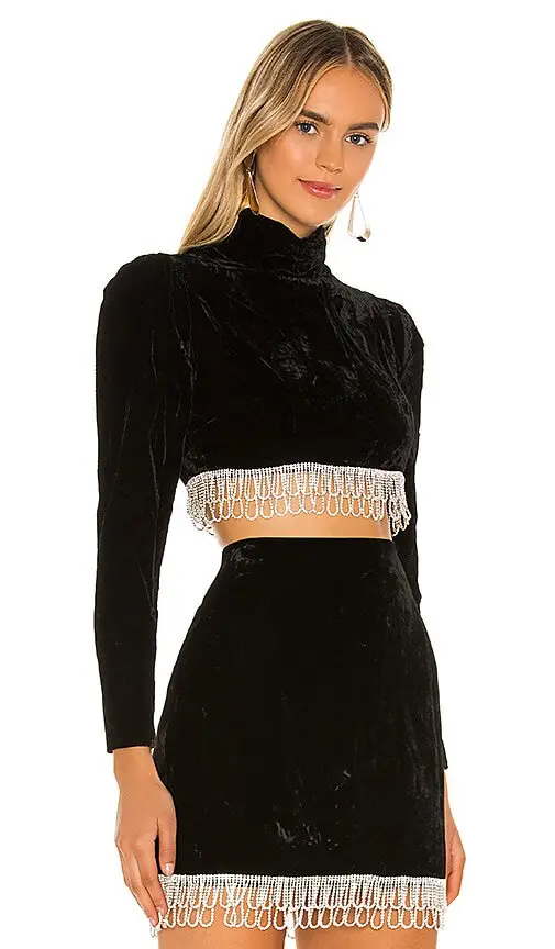 CAMILA COELHO Aliah Cropped Top