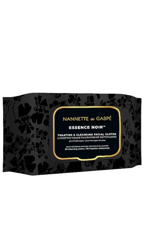 NANNETTE DE GASPE Treating & Cleansing Cloths In Black - N,a