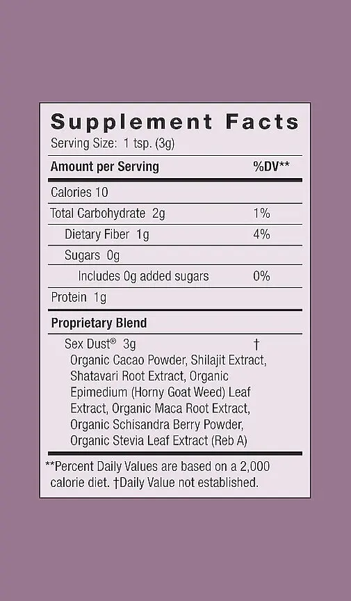 MOON JUICE Sex Dust - N,a