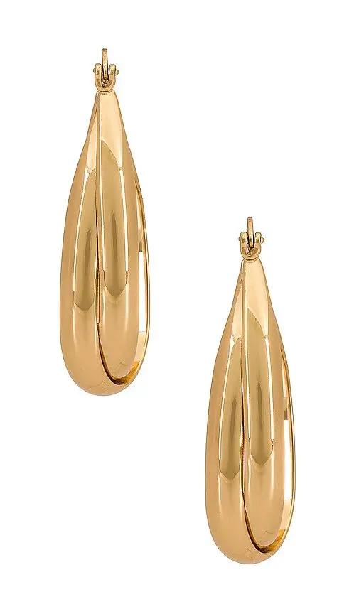 Ettika Oval Hoop Earrings