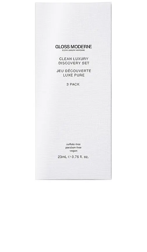 GLOSS MODERNE Clean Luxury Discover Set 3 Pack