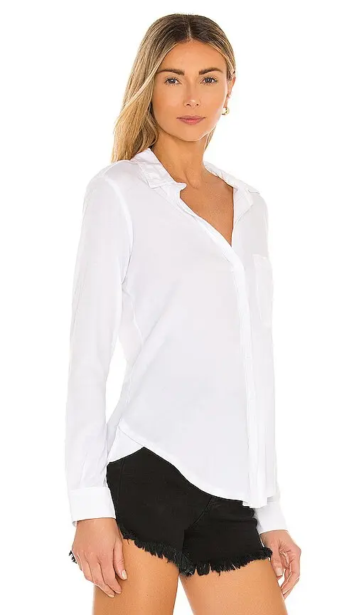 BOBI Light Weight Jersey Button Down