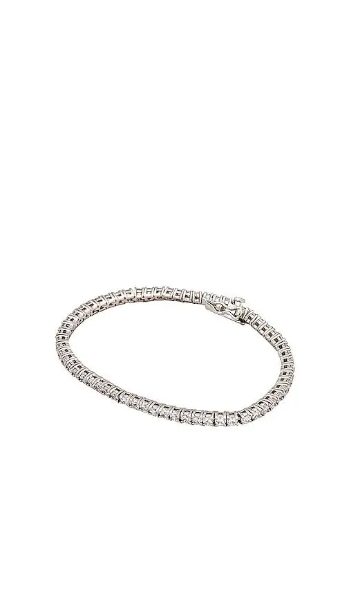 THE M JEWELERS NY The Pave Tennis Bracelet - Silver