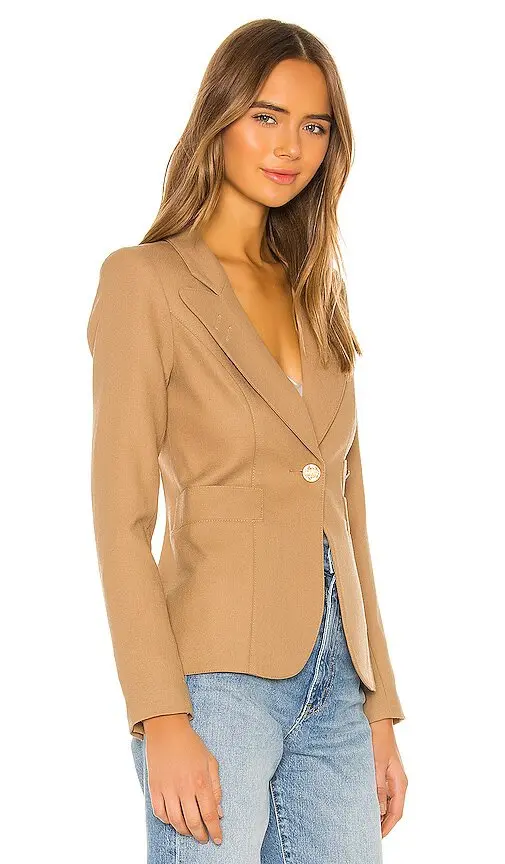 Smythe Classic Duchess Blazer - Camel