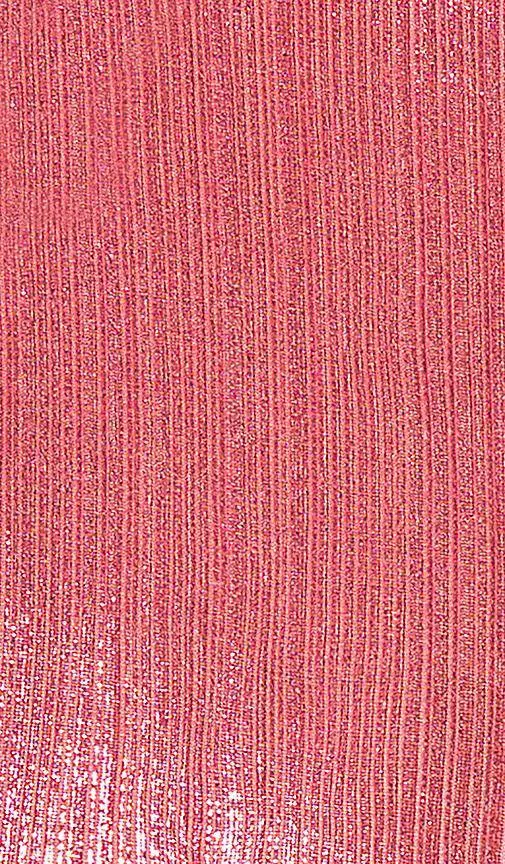 Superdown Missie Wrap Front Dress In Pink - Pink Metallic | Editorialist