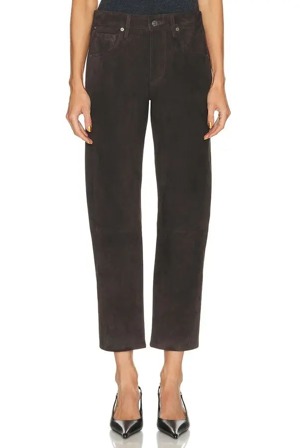 Citizens Of Humanity Winslow Suede Low Rise Boyfriend