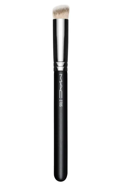 MAC COSMETICS 270s Mini Rounded Slant Makeup Brush - No Color