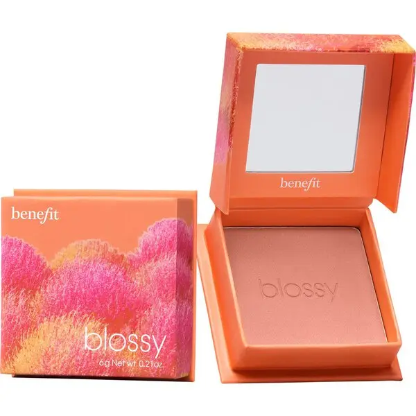 BENEFIT COSMETICS Wanderful World Silky Soft Powder Blush - Blossy