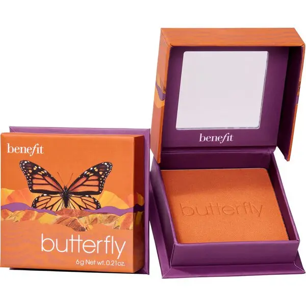 BENEFIT COSMETICS Wanderful World Silky Soft Powder Blush - Butterfly
