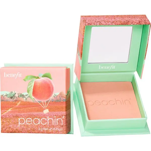 BENEFIT COSMETICS Wanderful World Silky Soft Powder Blush - Peachin