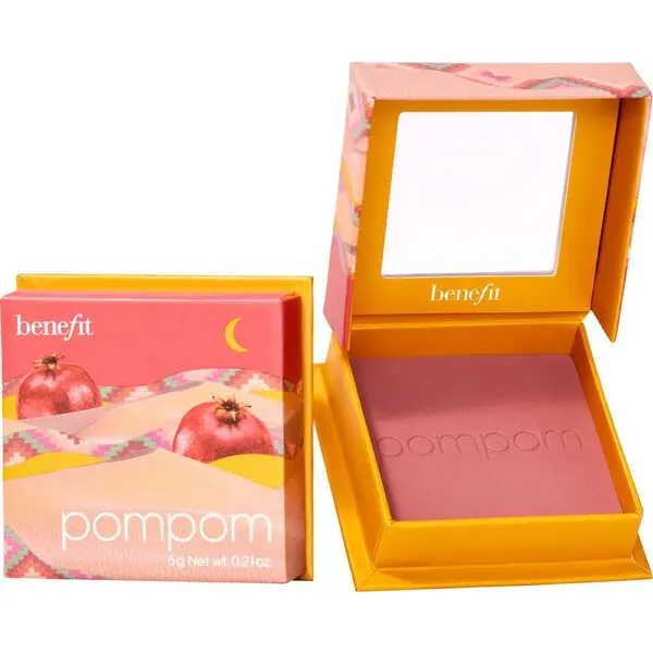 BENEFIT COSMETICS Wanderful World Silky Soft Powder Blush - Pompom