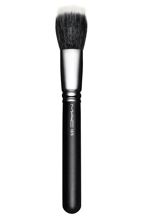 MAC COSMETICS 187s Synthetic Duo Fibre Face Makeup Brush - No Color
